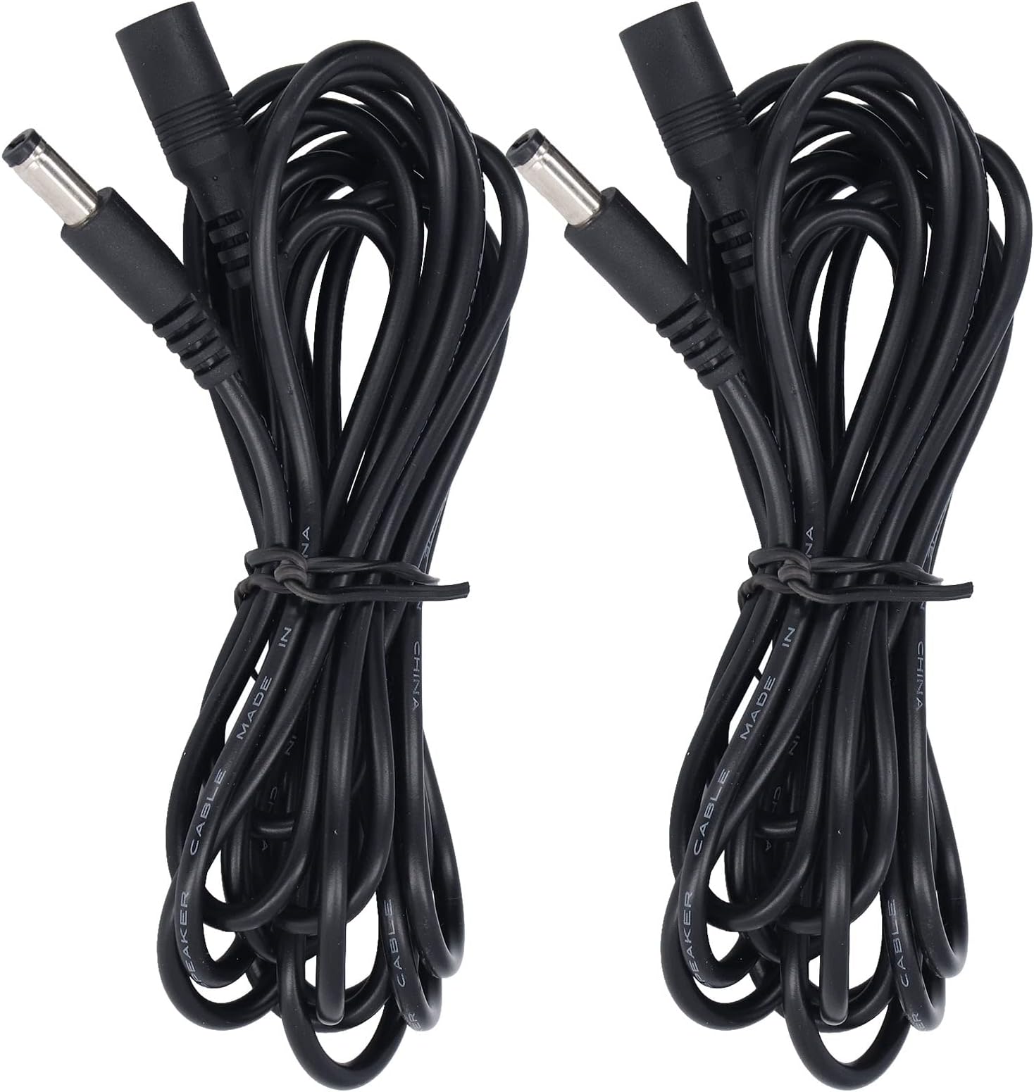 Amazon.com: Power Extension Cord, 2pcs LED Solar Light Extension Cord ...