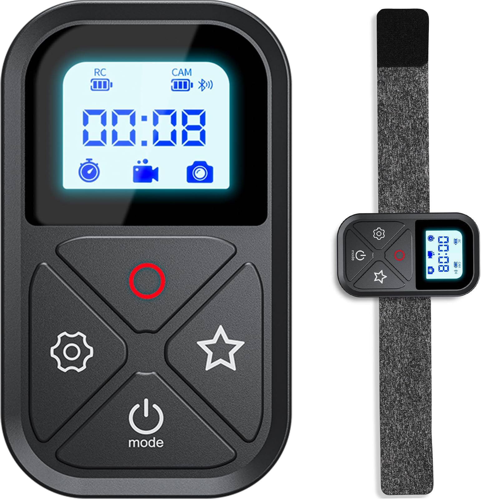 TELESIN Smart Wireless Remote Control for GoPro Max Mini Hero 13 Hero ...