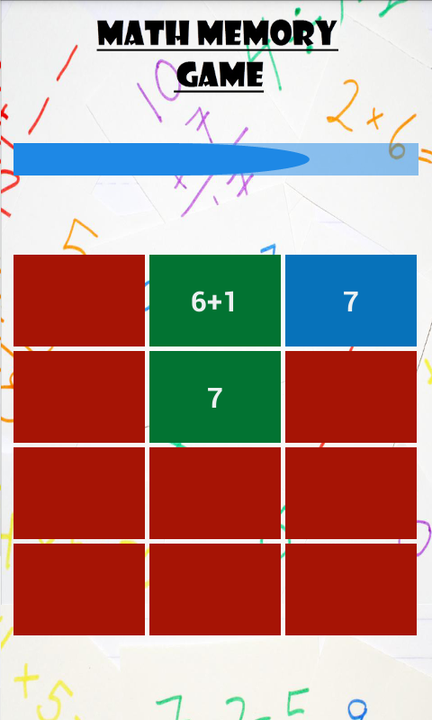 Math Memory Game - App on the Amazon Appstore