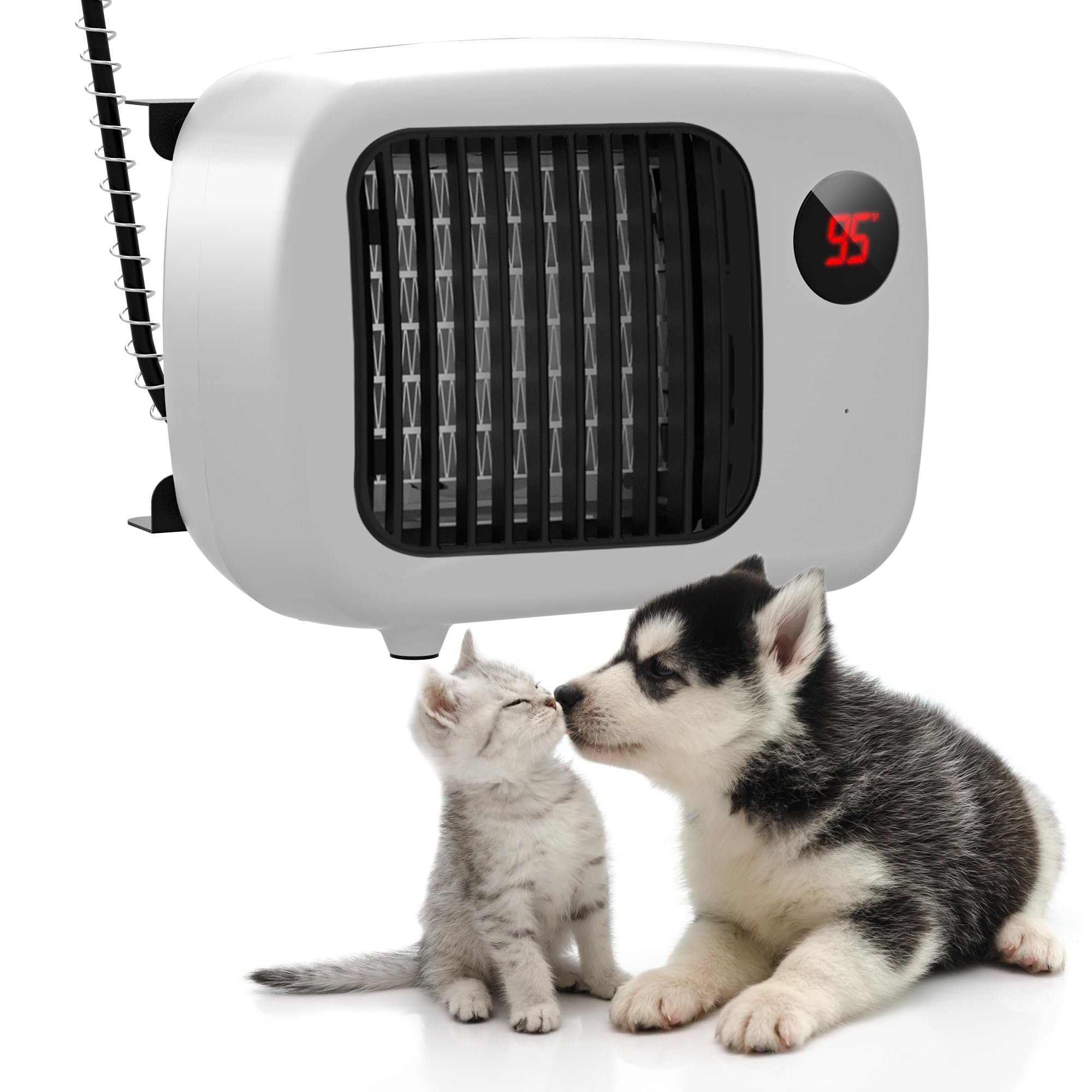 Amazon.com: Toutgood Dog House Heater with 2 Heat Settings (300W/600W ...