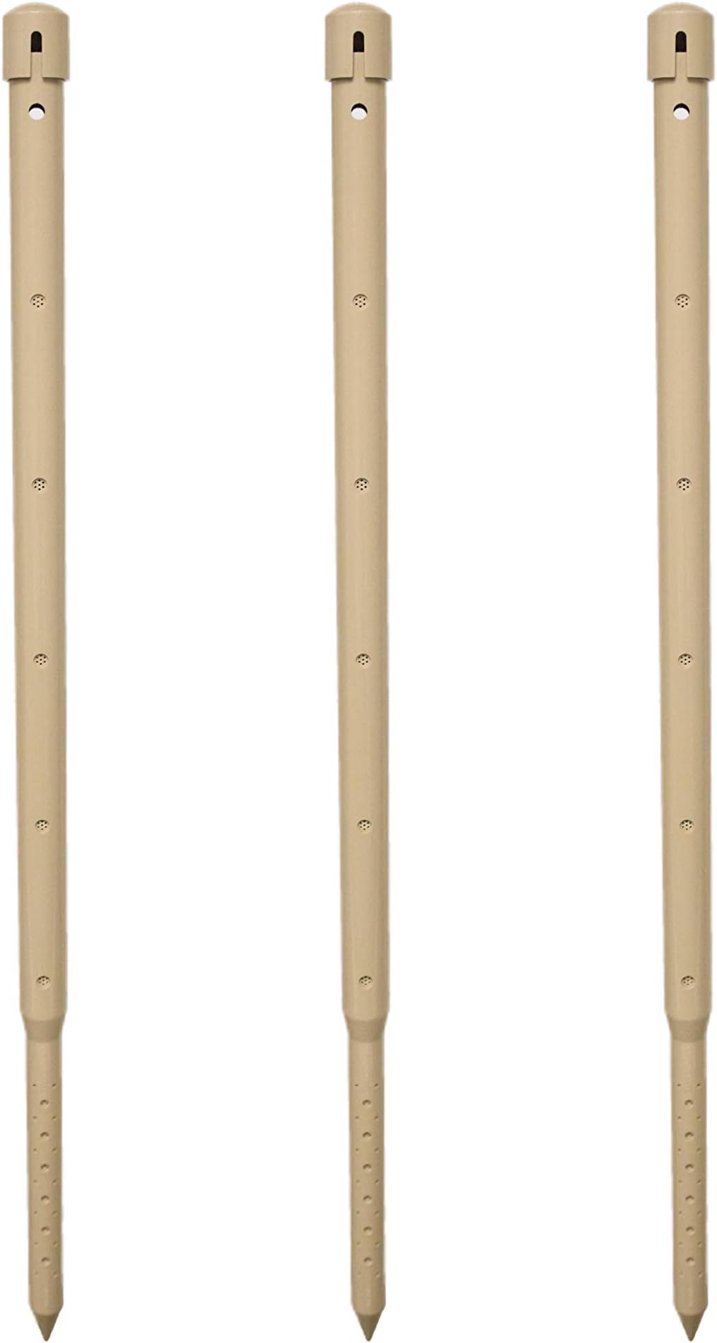 Amazon.com: 24-inch DEEP DRIP Tree Watering Stake (3 Pack) (Tan) | UV ...