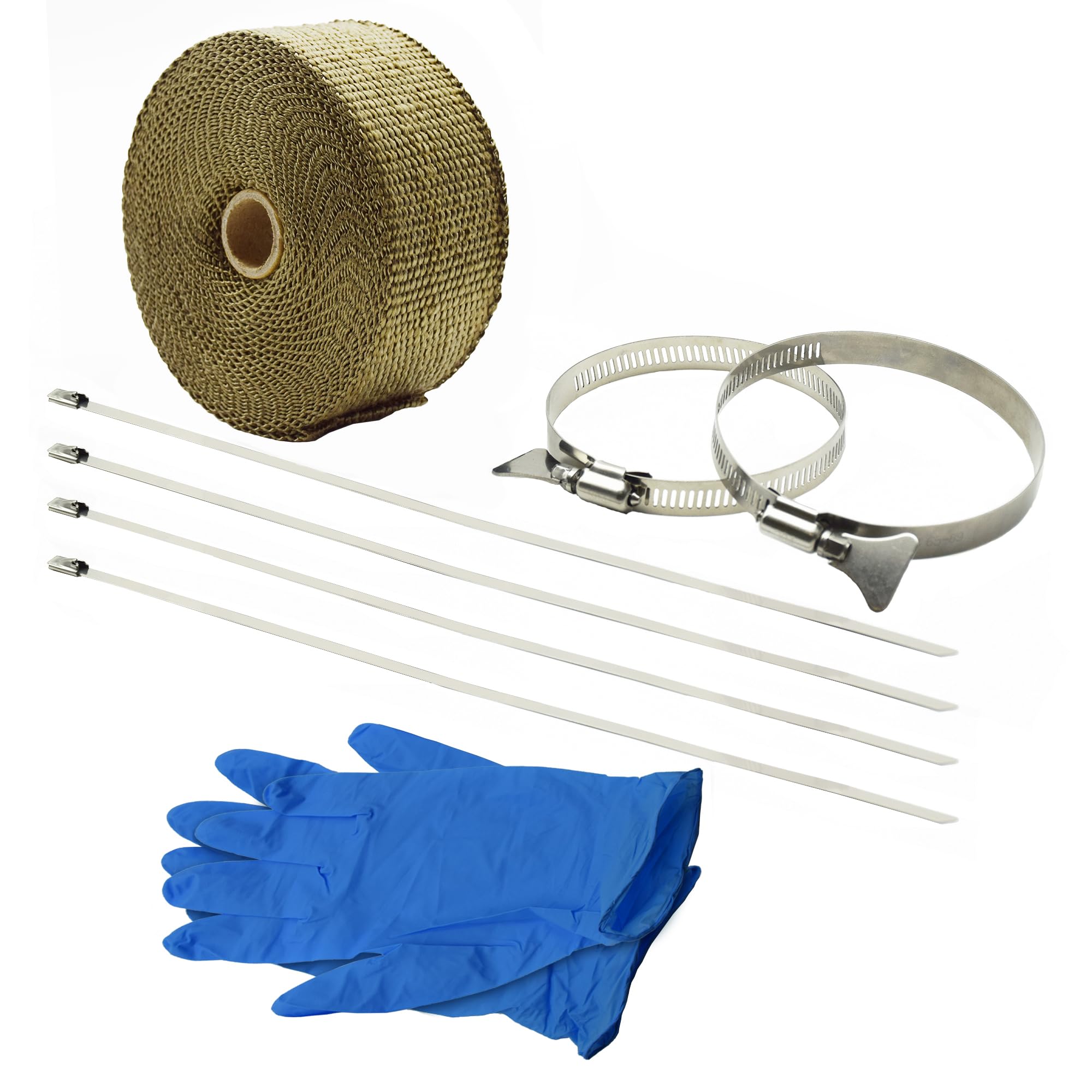 Snapklik.com : DOBTIM Fireproof Pipe Wrap Insulation 2" Wide X 32 Long ...