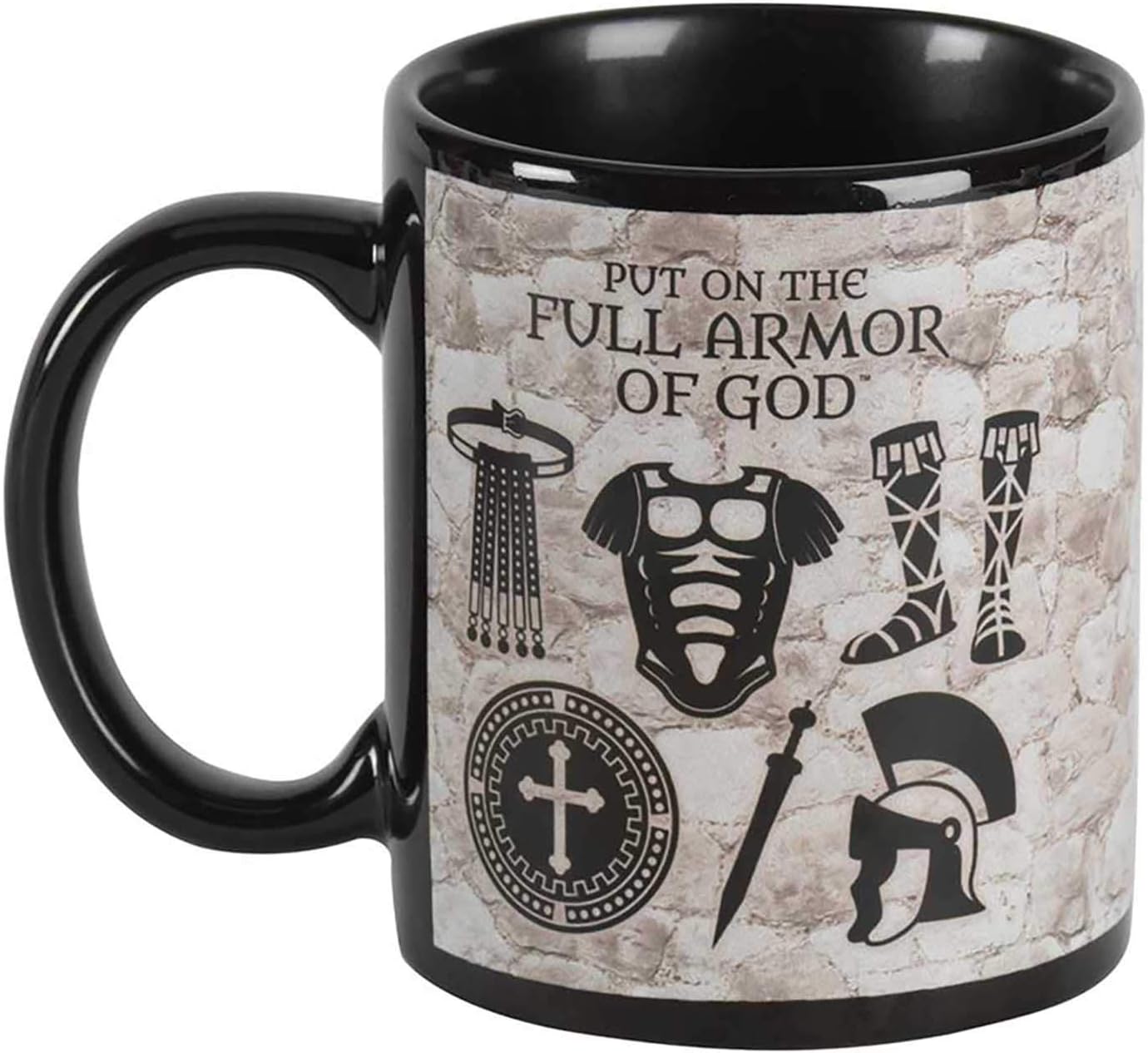 Amazon.com | Armor Of God Magic Color Changing Mug Ceramic Tea Cup ...