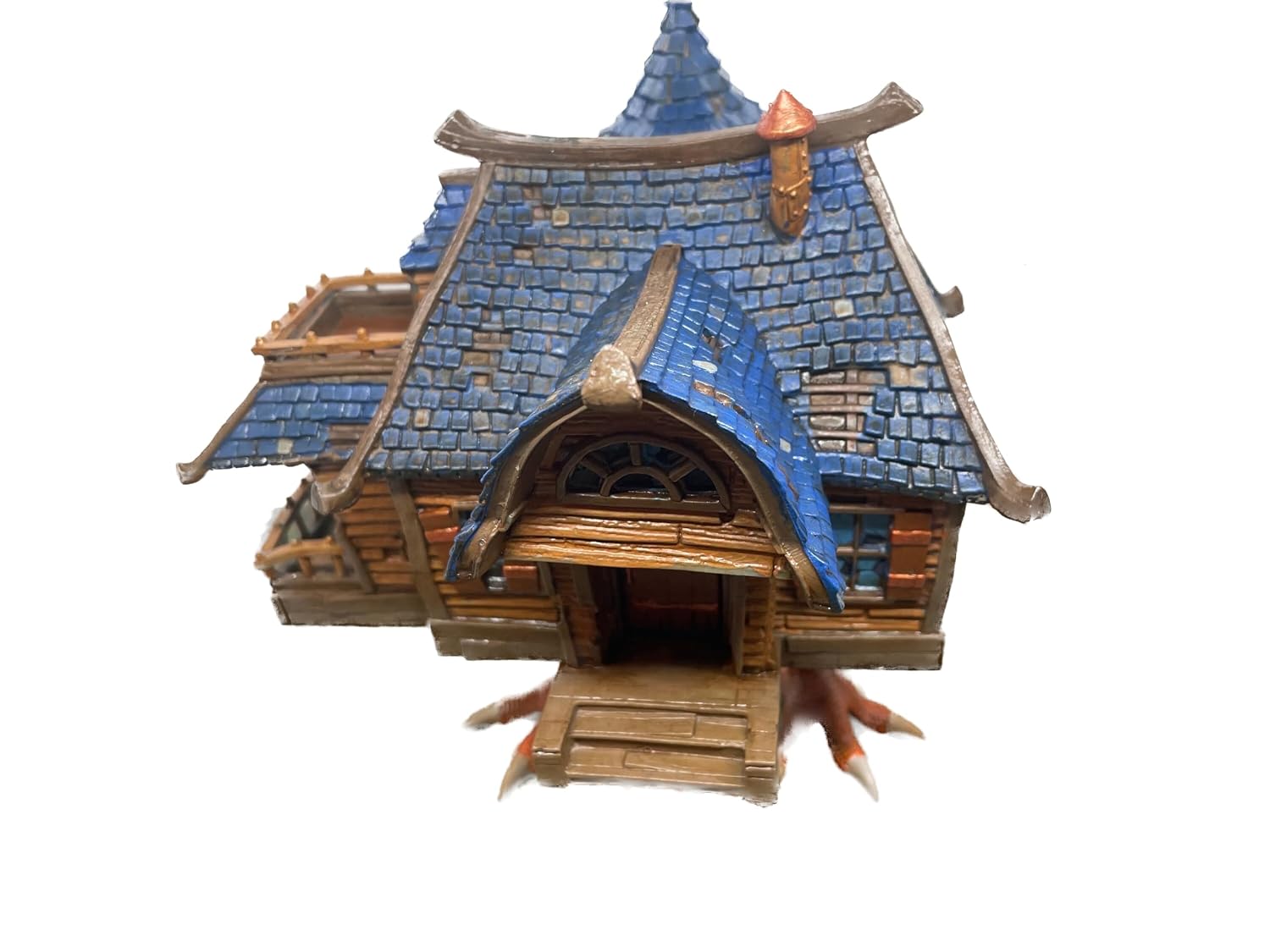 Amazon.com: Hand-painted Dancing Hut of Baba Yaga : Handmade Products