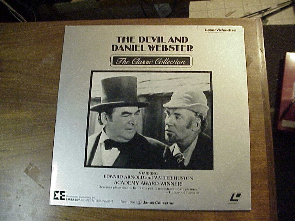 Amazon.com: Laser Disc, Laserdisc of The Devil And Daniel Webster From ...