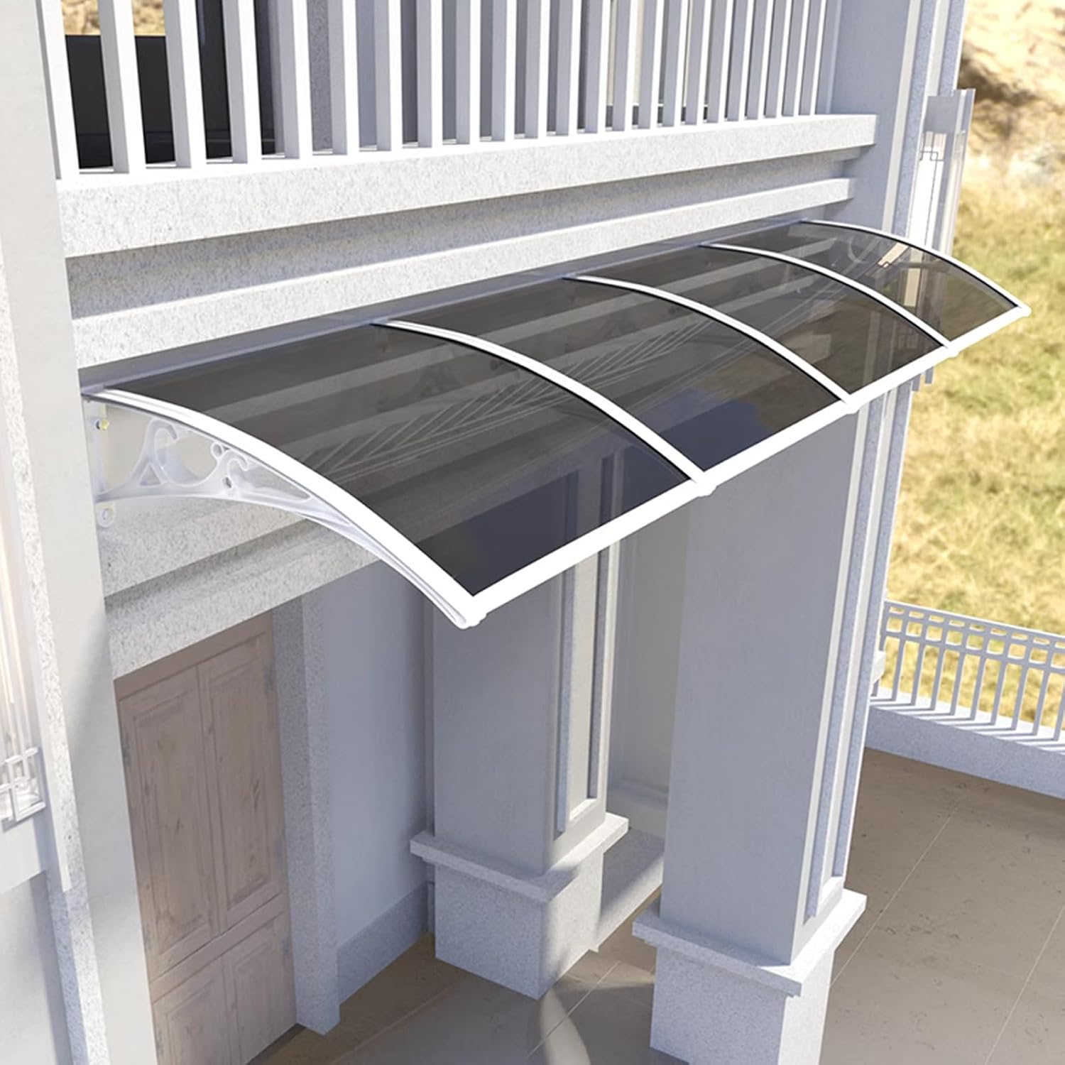Amazon.com: kufu01 Window Door Awning Canopy,Outdoor Front Door Patio ...