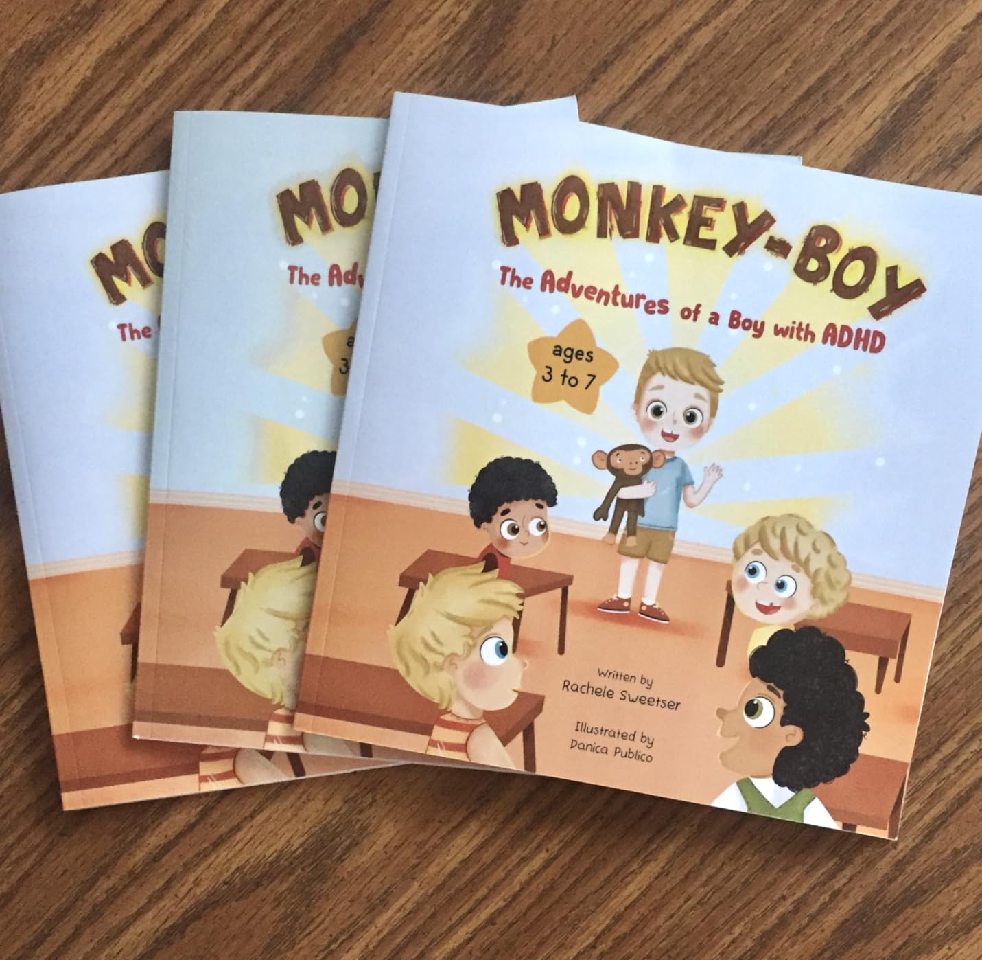 Monkey-Boy The Adventures of a boy with ADHD: Sweetser, Mrs. Rachele ...