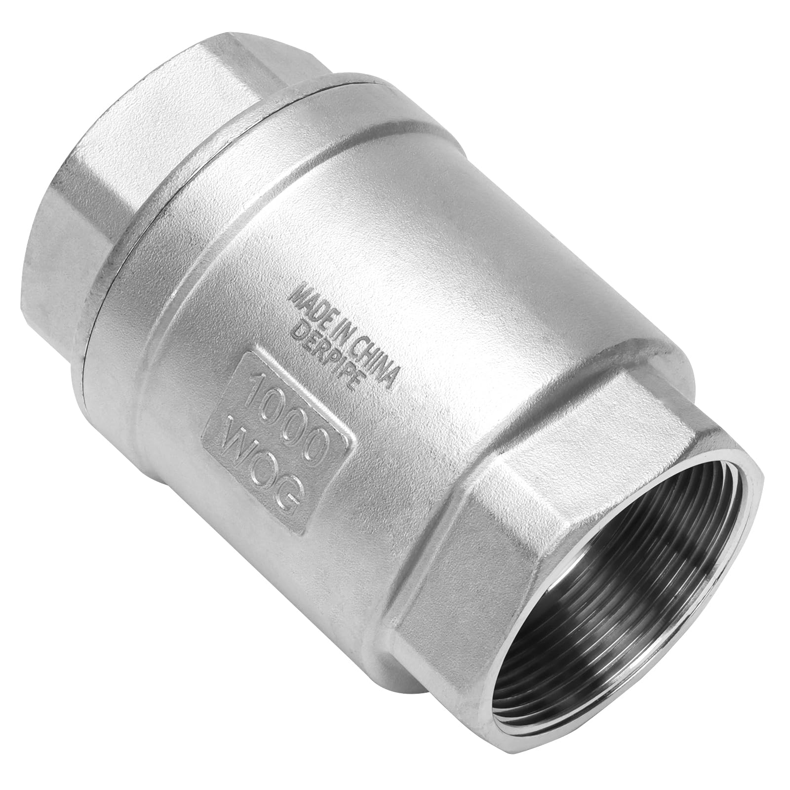 Snapklik.com : 2 Inch Vertical Check Valve SUS304 Spring Loaded Check ...