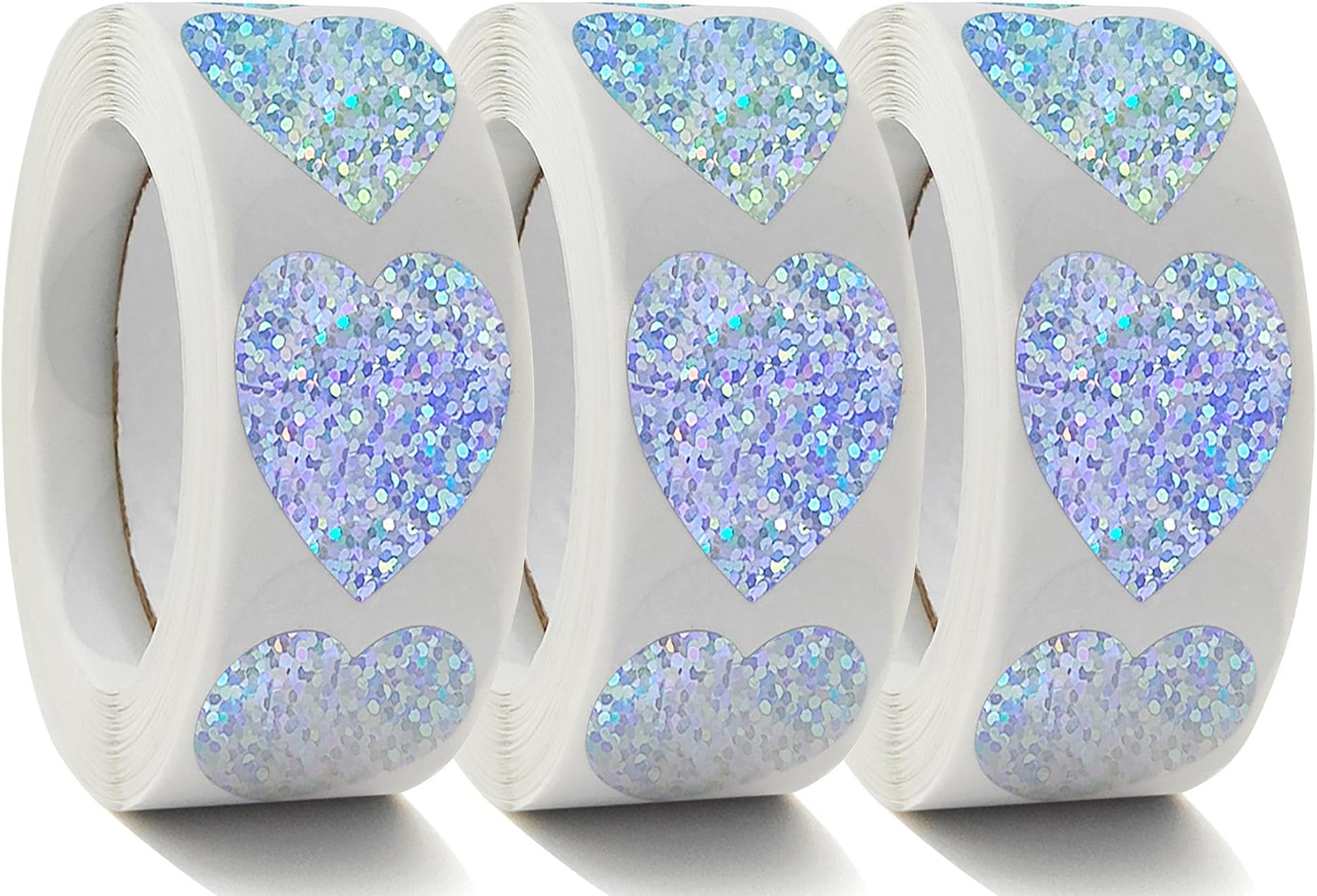 Amazon.com: Sparkly Foil Small Star Stickers 1500Pcs Silver Stickers 1 ...