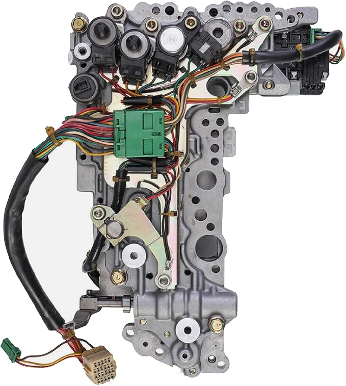 Amazon.com: JF010E JF009E Gearbox CVT Valve Body W/Solenoid &Stepper motor Compatible with ...