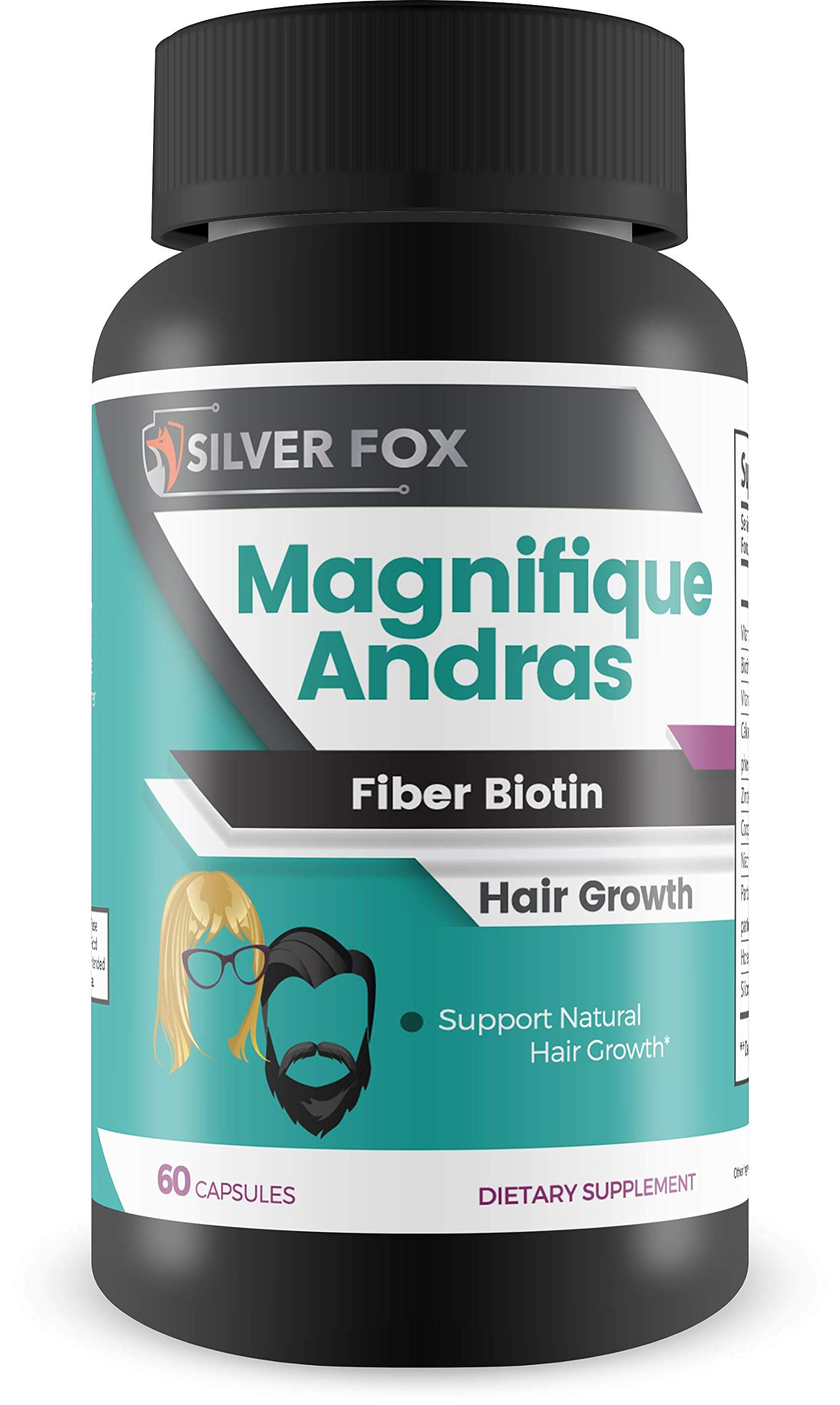 Buy Magnifique - Andras Fiber - Biotin Hair Growth - Potent Hair Growth ...