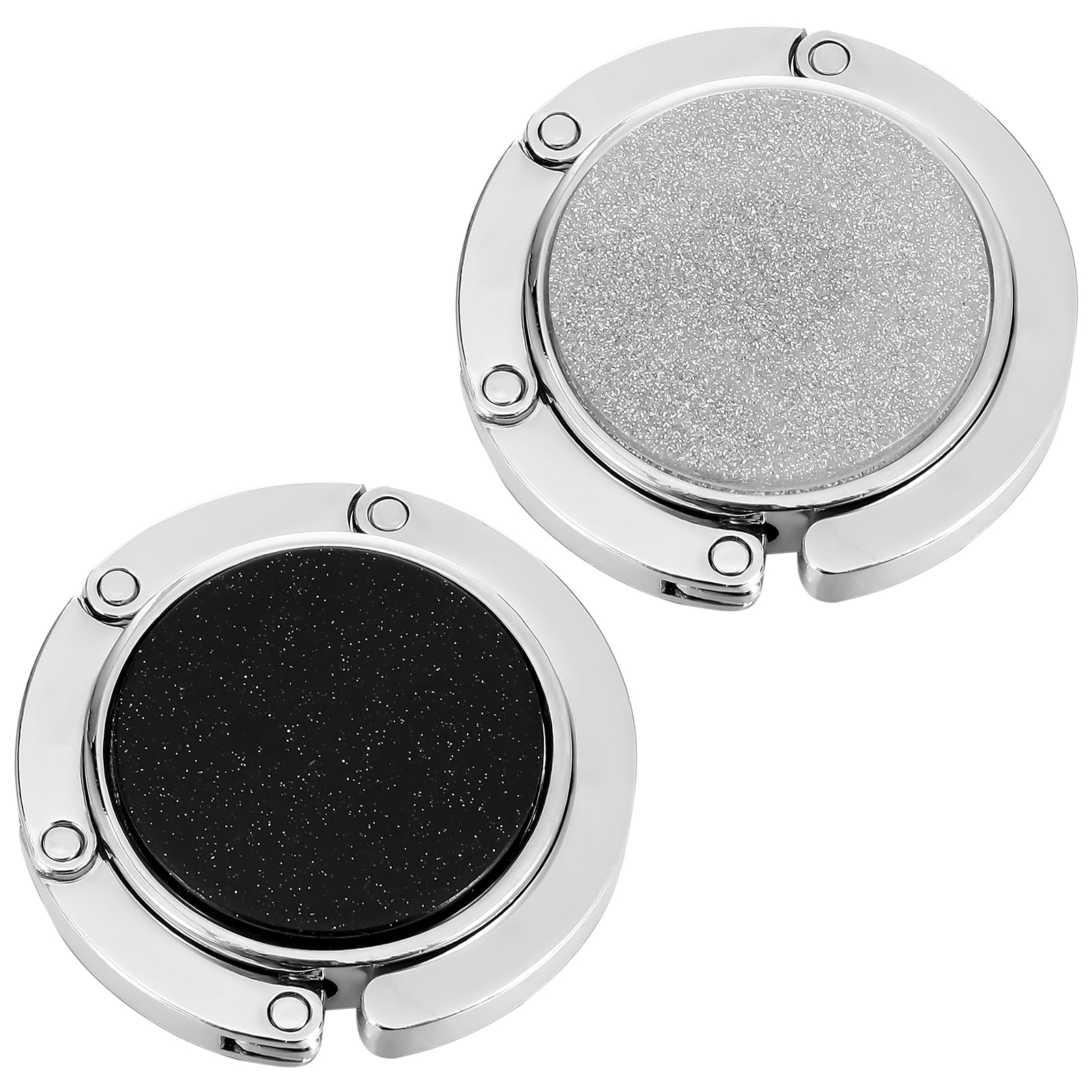 Amazon.com: oruola 2pcs Foldable Purse Hook for Table,Bling Rhinestone ...