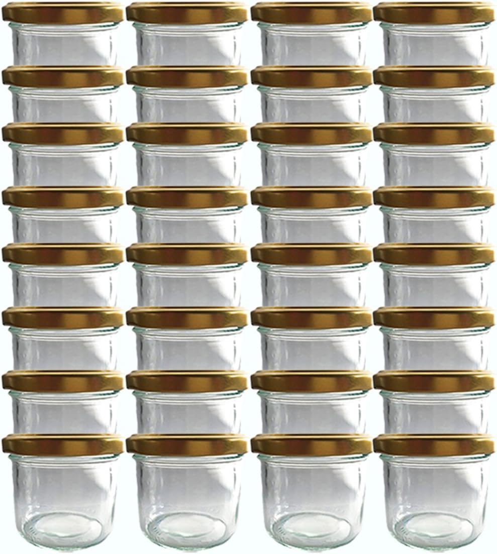 hocz Sturzgläser Set | Menge 50 Stück | Füllmenge 125 ml | mit Schraub ...