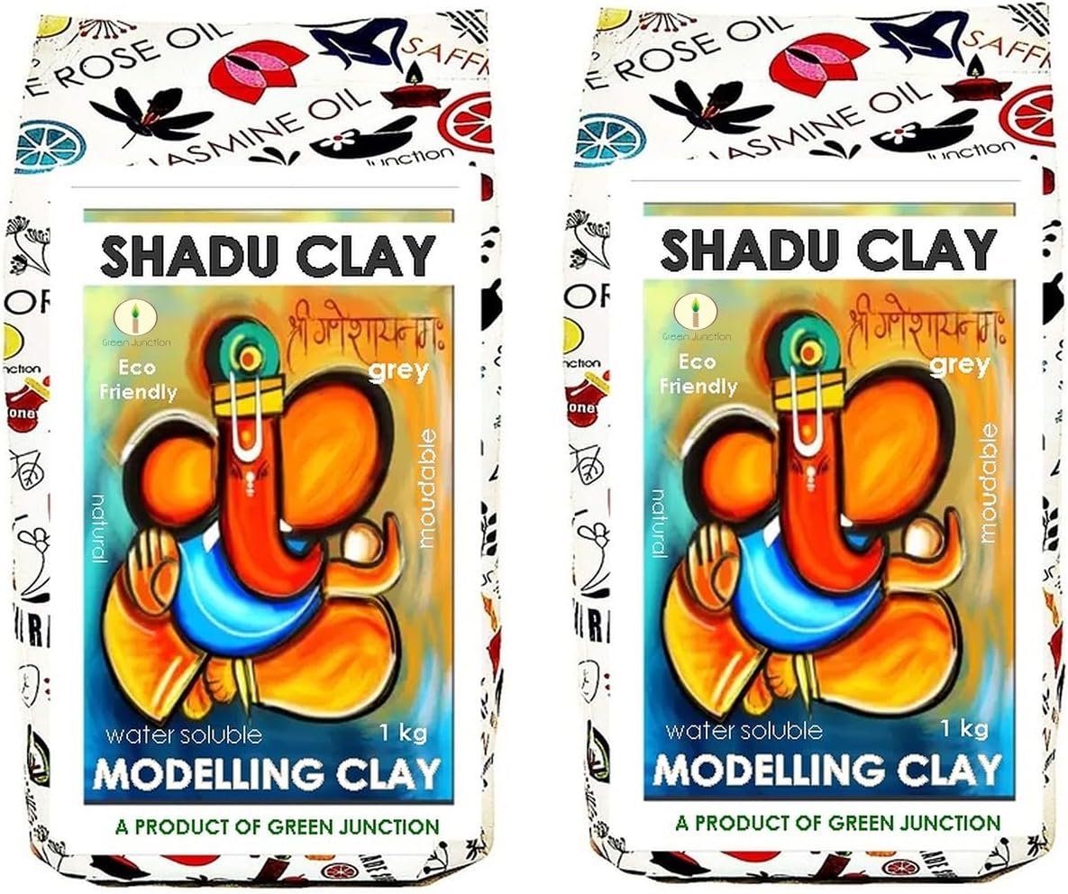 ToysBuddy Pure Natural Shilpkar Shadu Clay Mati for Making Ecofriendly ...