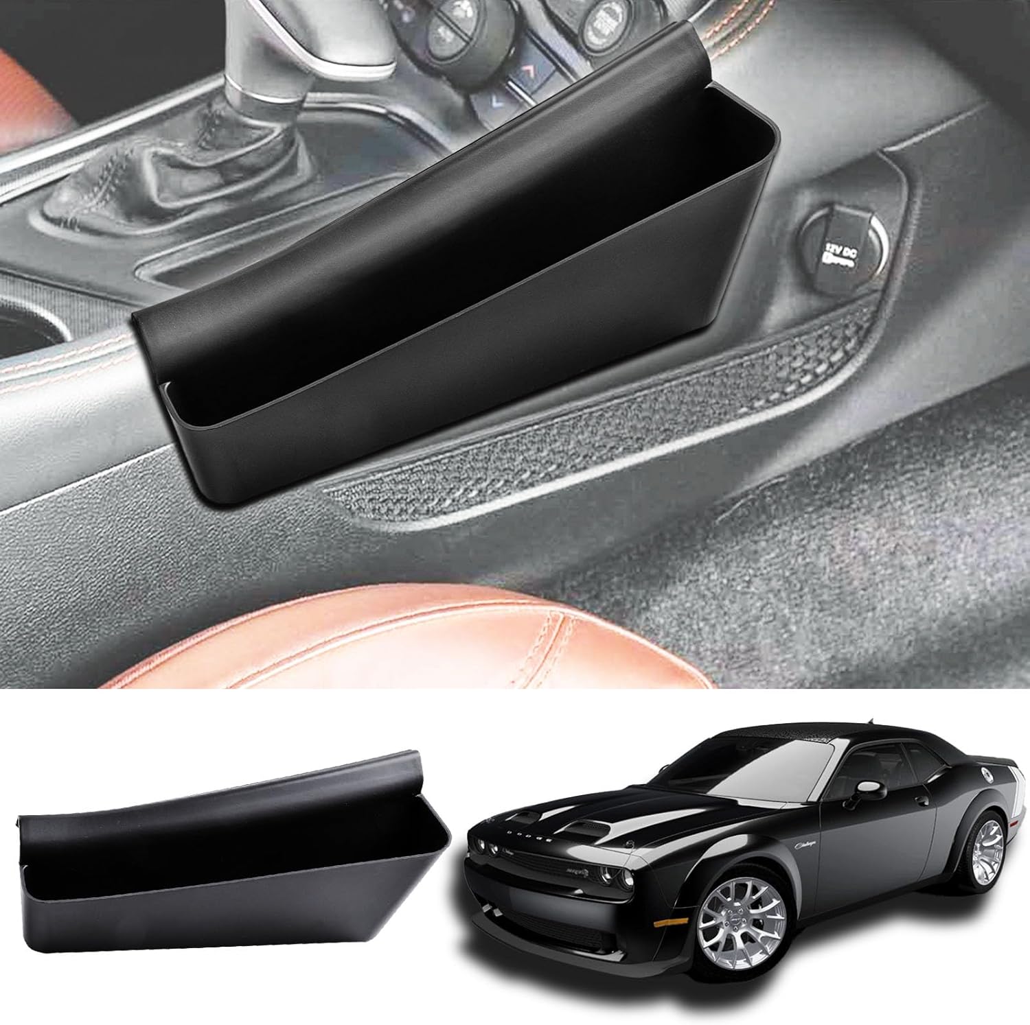 Amazon.com: EDBETOS Gear Shifter Storage Compatible with Dodge ...