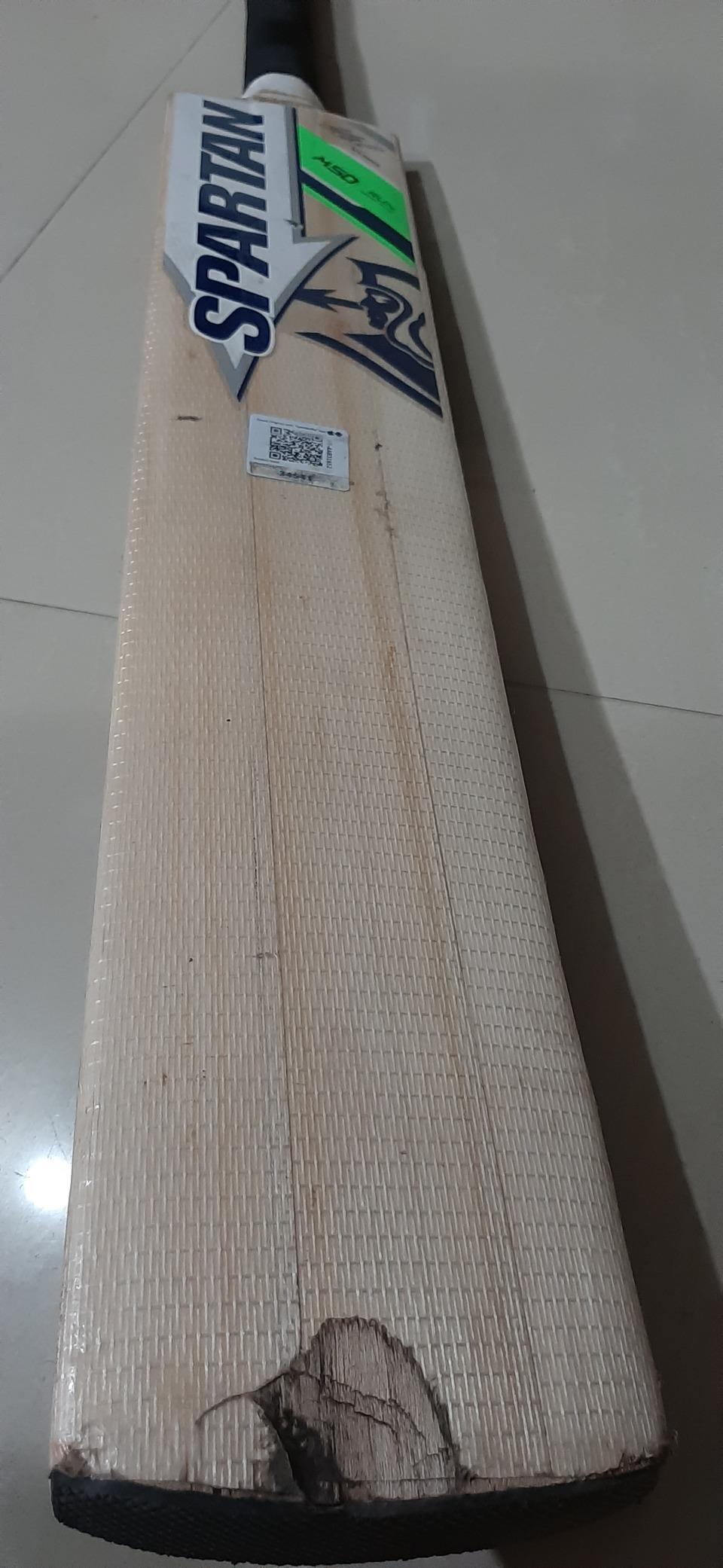 SPARTAN MSD Kashmir Willow Run Bat, Multicolour : Amazon.in: Sports ...