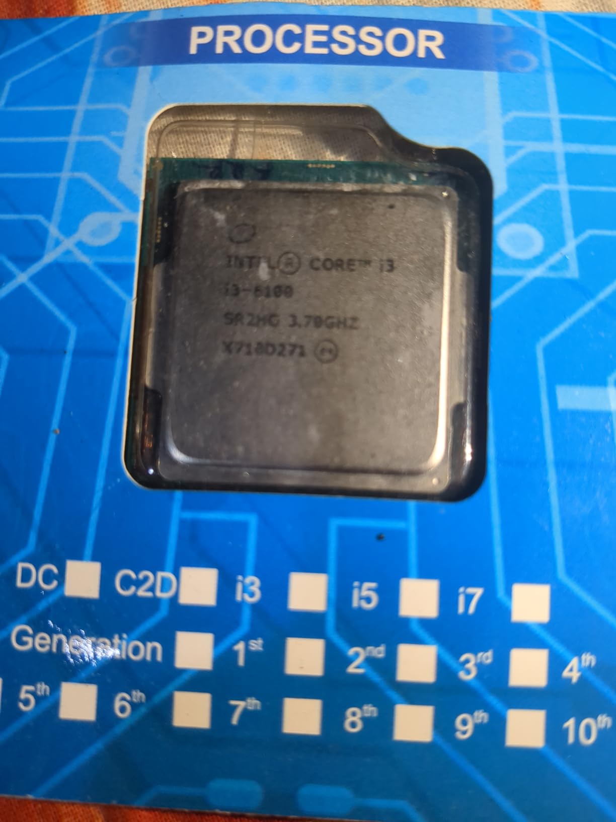 Buy Kingster Core I3 6100 6th Generation 3 7 Ghz Lga 1151 Socket 2 Cores 4 Threads 3