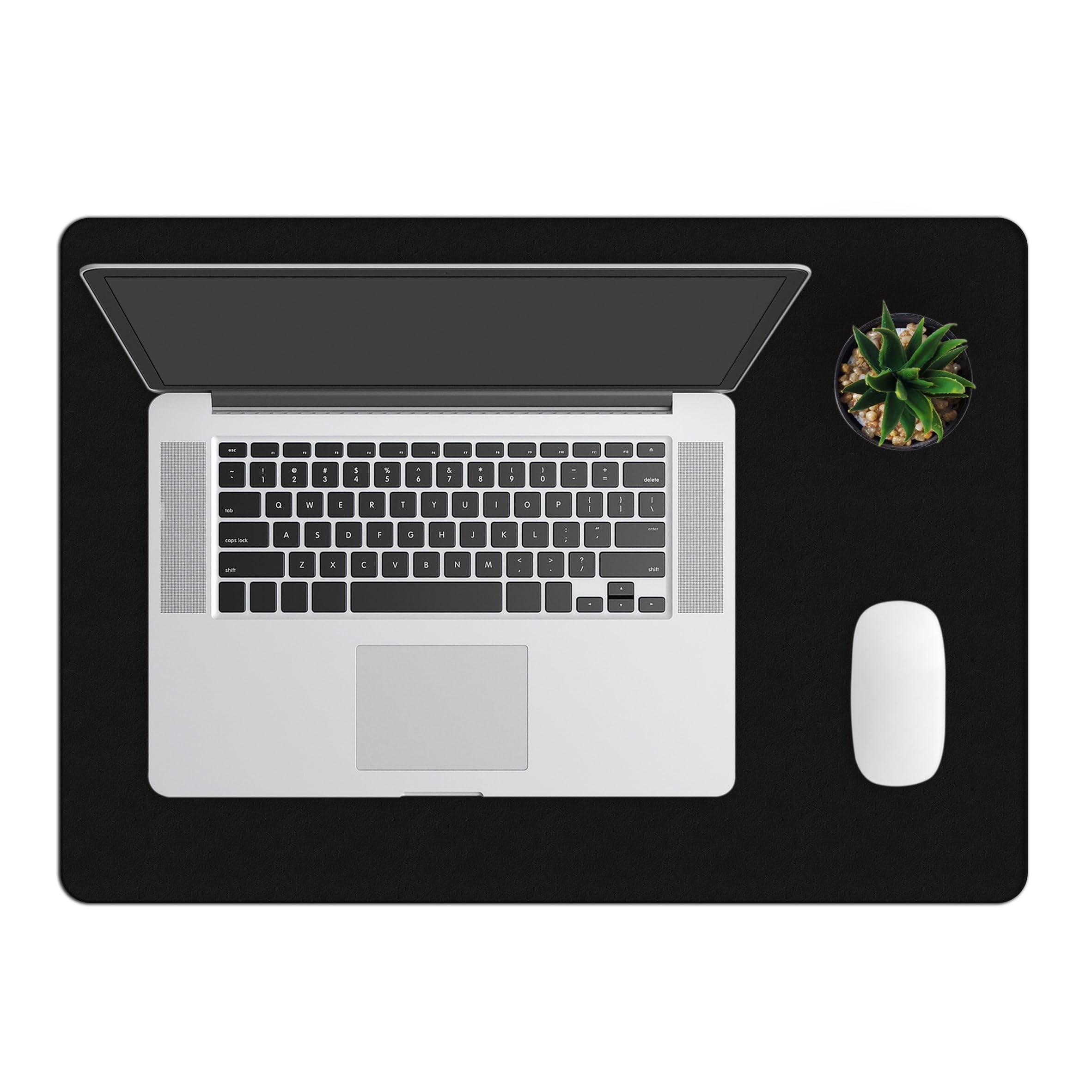 Amazon.com : ZBRANDS // Leather Smooth Desk Mat Pad Blotter Protector ...