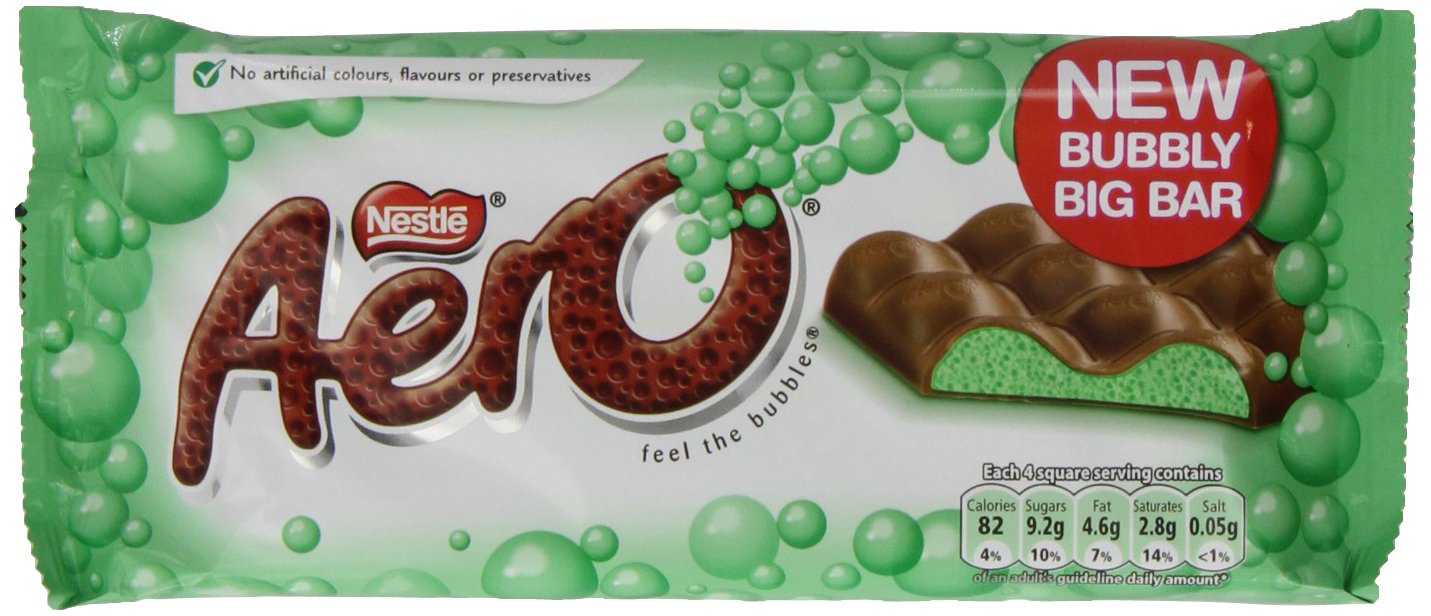 Aero Giant Peppermint 105 g (Pack of 15) : Amazon.co.uk: Grocery