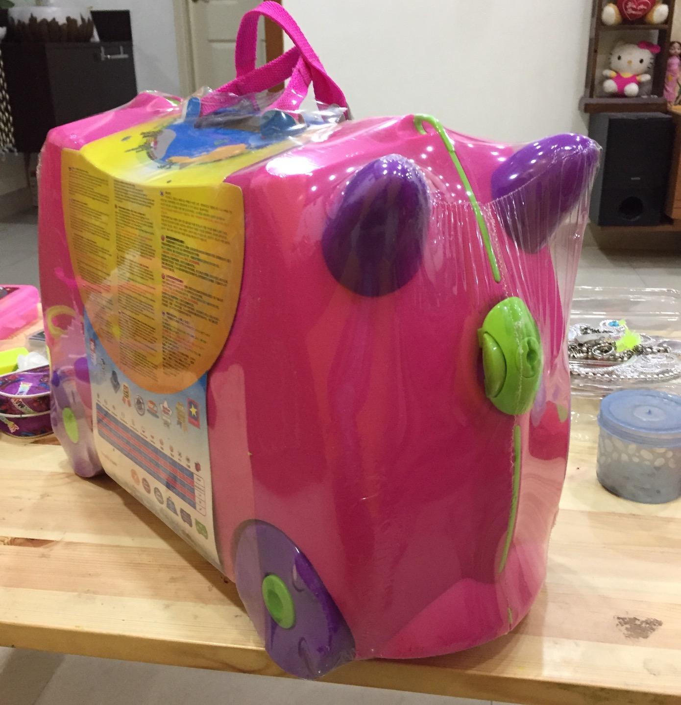 Trunki: The Original Ride-On Suitcase NEW, Tipu (Orange) : Amazon.in ...