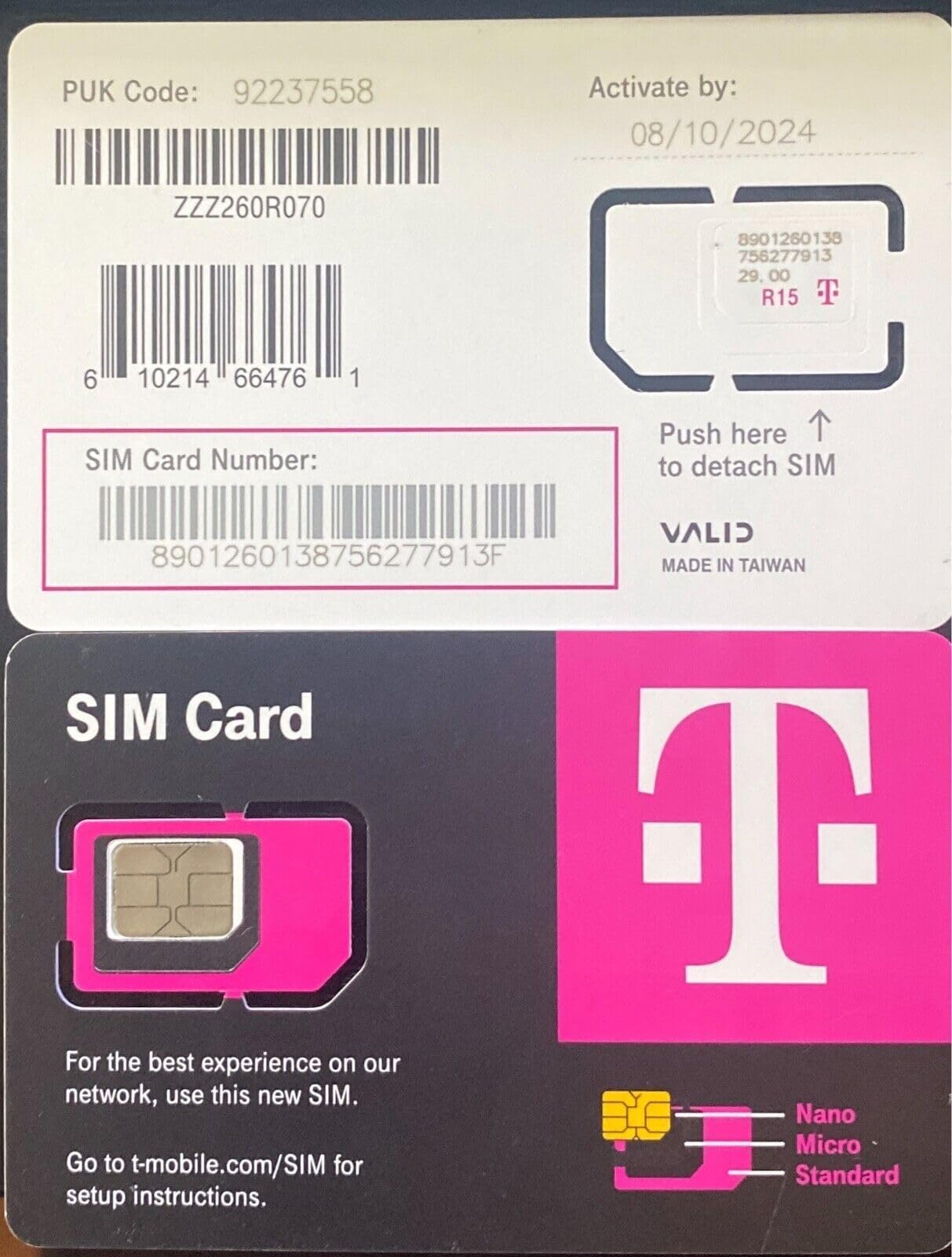Amazon.com: T-Mobile Prepaid Complete SIM Starter Kit Package May Vary ...