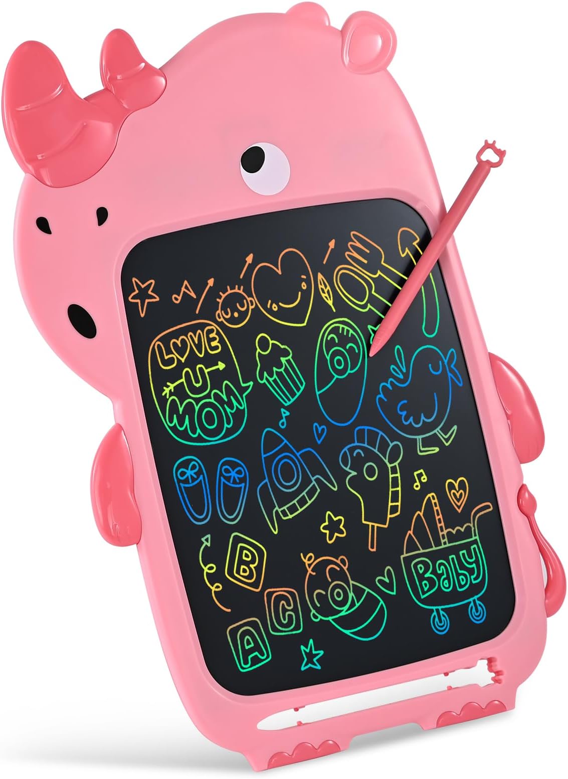 Amazon.com: LCD Writing Tablet for Kids, 10 Inch Colorful Drawing ...