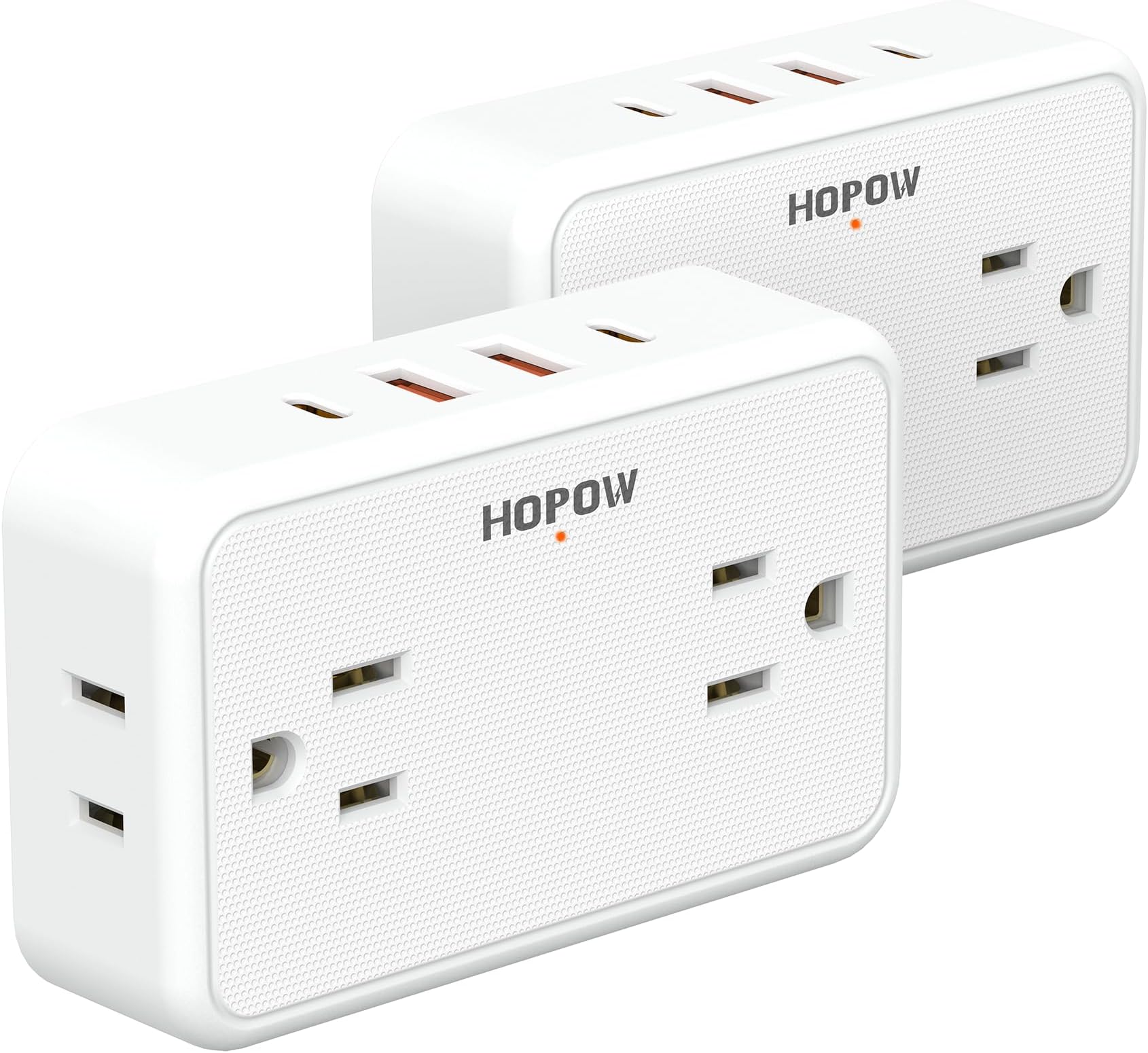 Amazon.com: HOPOW 2 Pack Multi Plug Outlet Extender, Electrical Wall ...
