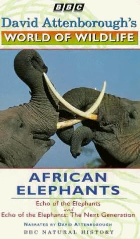 David Attenborough's World of Wildlife 8 - African Elephants [VHS ...