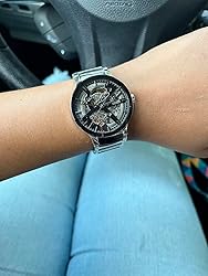 Amazon.com: Rado Men's Centrix Open Heart Swiss Automatic Watch, Black ...