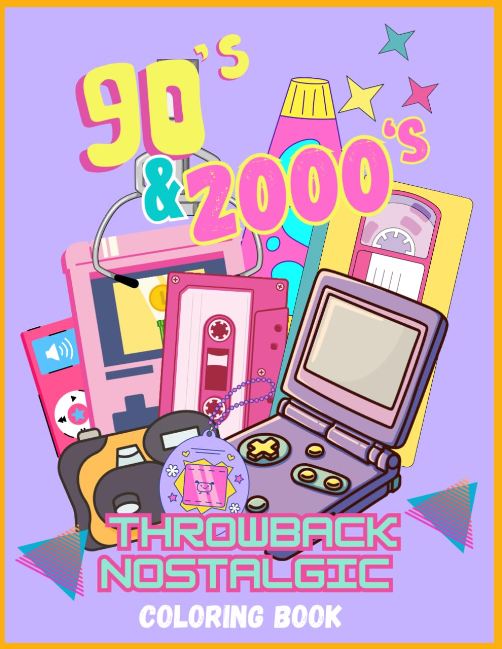 Amazon.com: 90s & 2000s Nostalgic Throwback Coloring Book: Adult and ...