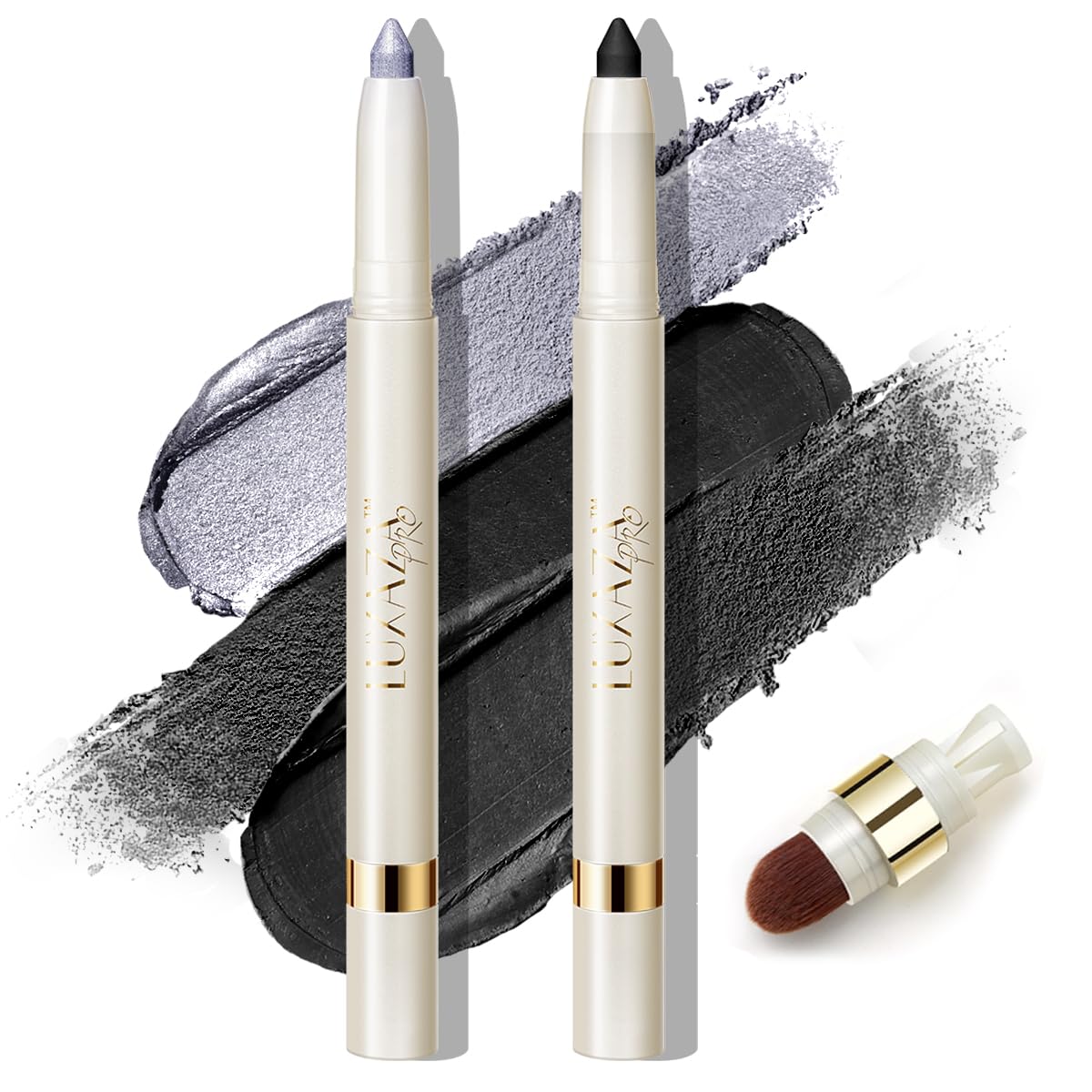 Amazon.com : LUXAZA PRO Multi-Purpose Makeup Stick, Cream Shimmer Matte ...
