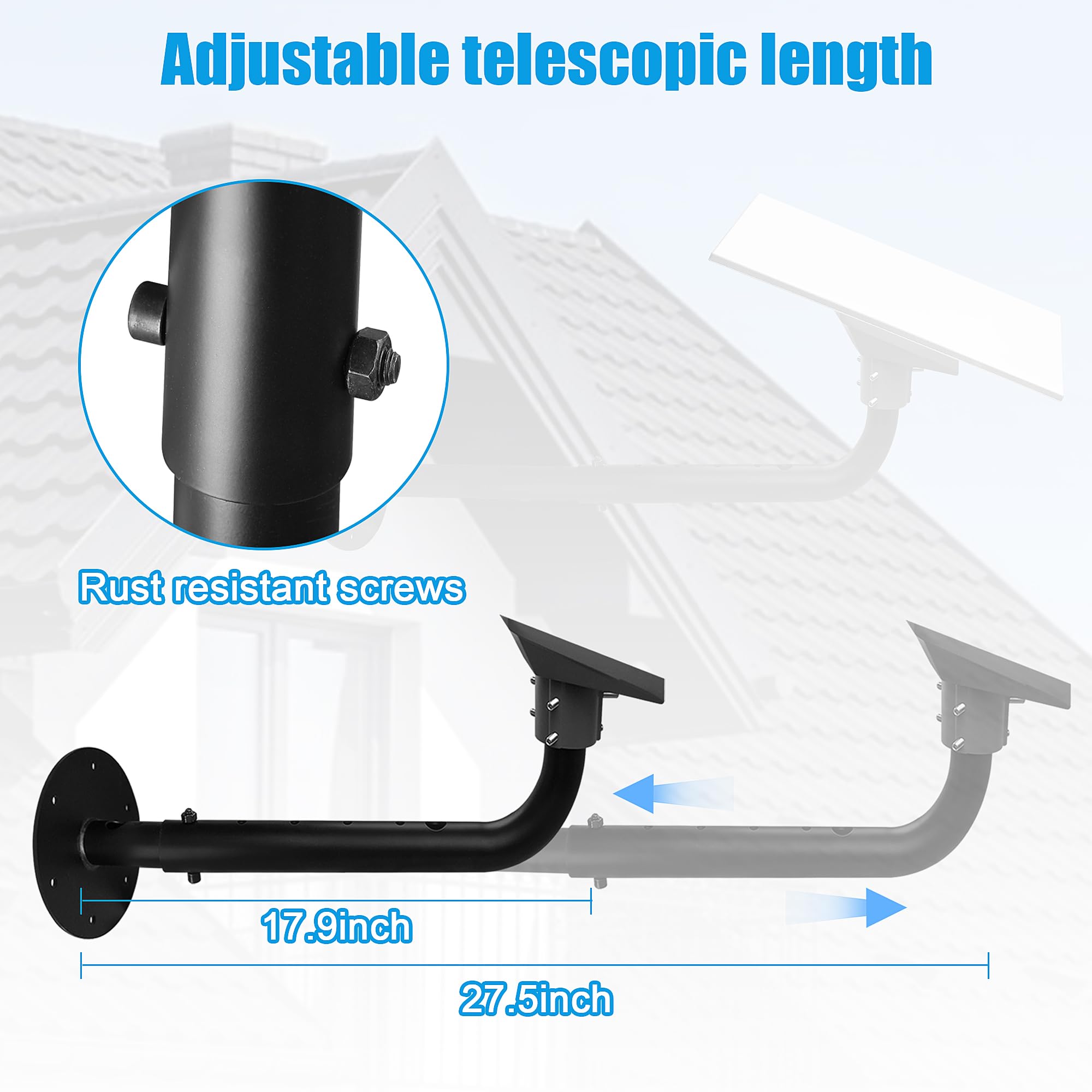 Snapklik.com : NovaKits Starlink Gen 3 Long Wall Mount, Adjustable ...