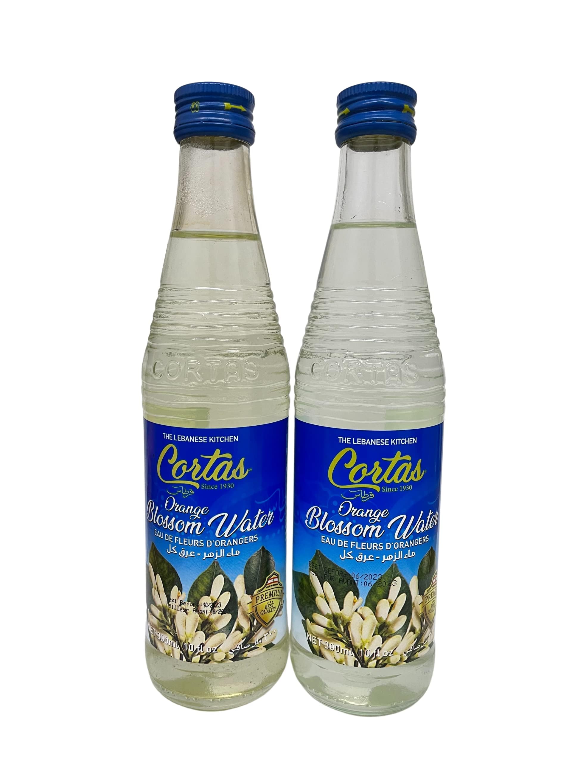 Agua De Azahar Flor De Naranja Cortas 250ml Made In Lebanon Paquete De ...
