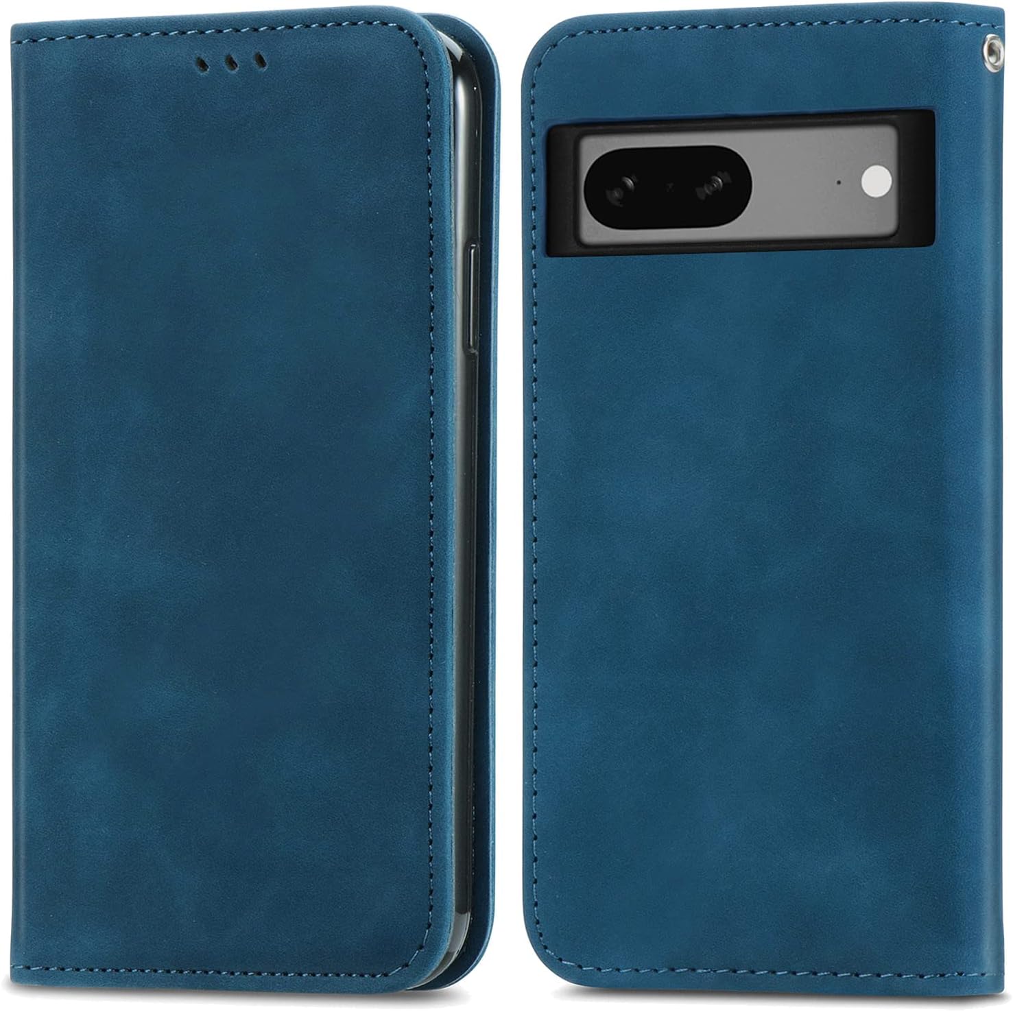 For Google Pixel 7A Case Leather Wallet Book Flip Folio Stand View Full Protection Cover with ...