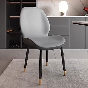 Amazon.com: Set of 4 Tech Fabric Dining Chairs Kitchen Chairs with ...