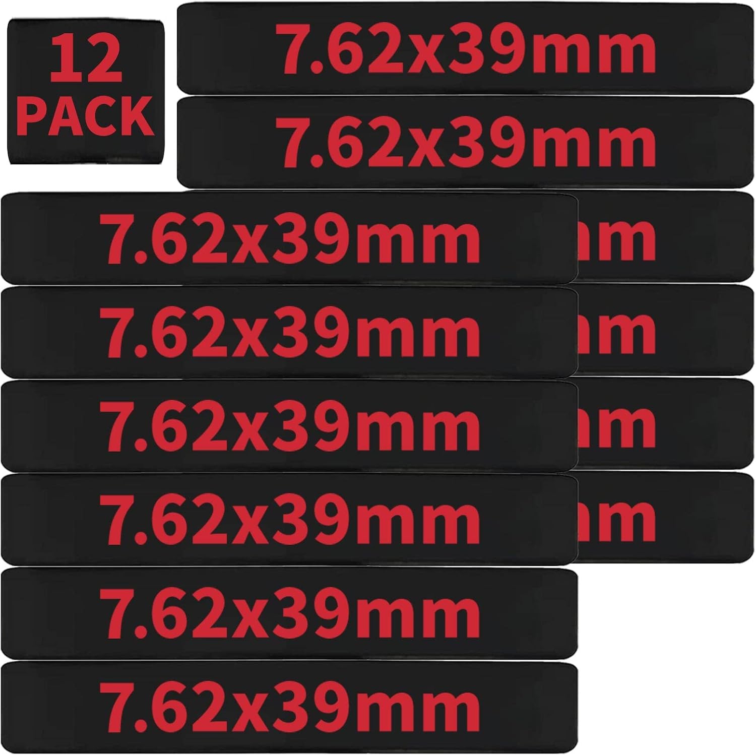 12 Pack Miaozhun 7.62x39mm Magazine Marking Bands 7.62x39 Magazine ...
