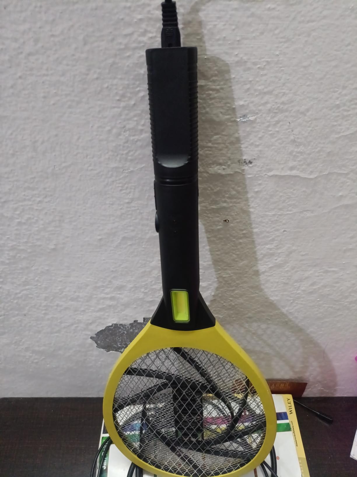 TradeZ ® Anti Mosquito Racquet Rechargeable Insect Killer Bat with LED ...