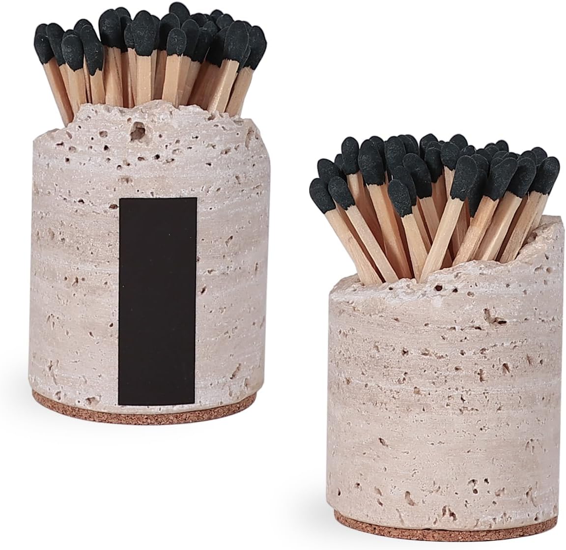 Amazon.com: JIMEI Match Holder with Striker - Set of 2 - Handmade ...