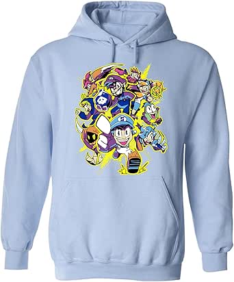 Amazon.com: Smg4 Merch All Stars Hoodie Sweatshirt Unisex Light Blue ...