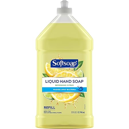 Amazon.com : Softsoap Antibacterial Liquid Hand Soap Refill, Crisp ...
