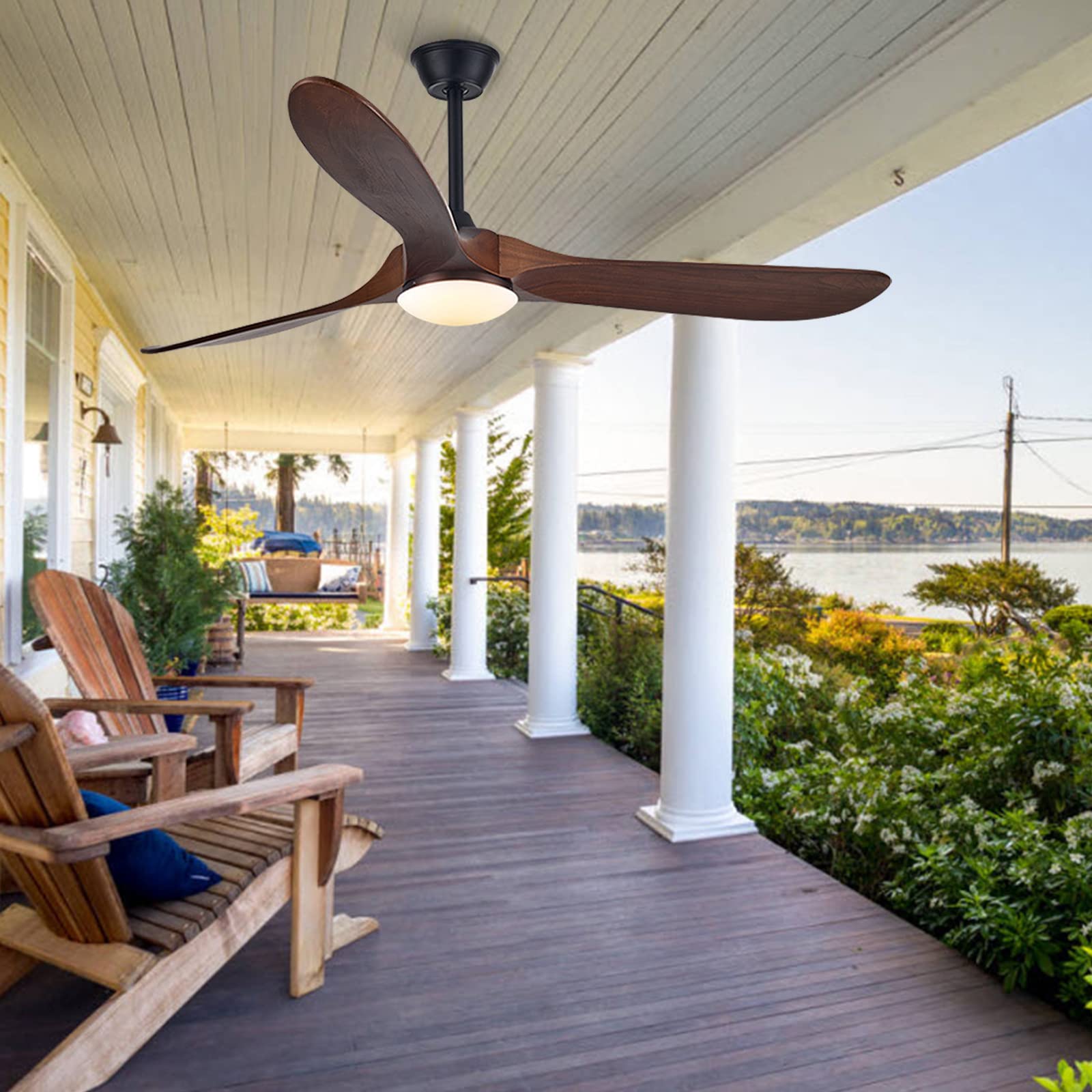 Large Outdoor Patio Ceiling Fans Best Outdoor Ceiling Fans