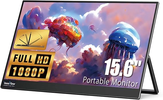 Amazon.com: Portable Monitor for Laptop, InnoView 15.6 Inch FHD 1080P ...