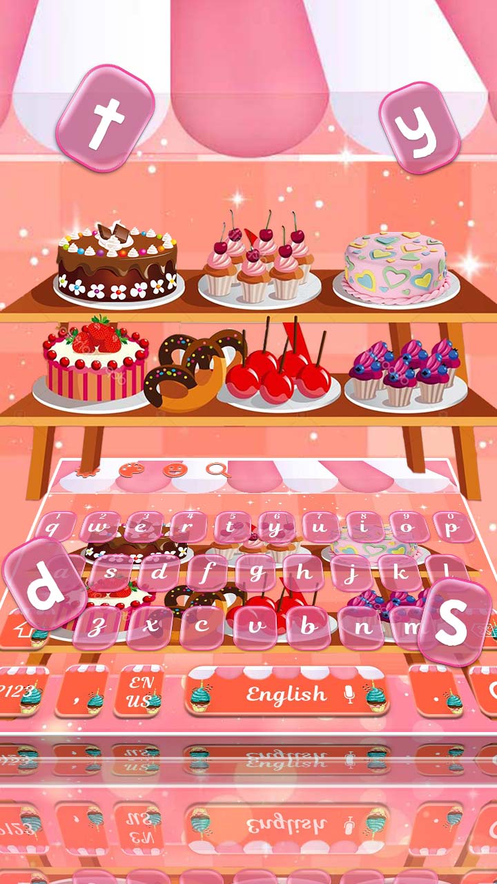 Yummy Cakery Keyboard Theme - App on Amazon Appstore