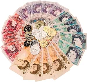 Sterling Pound Play Money - Engage Kids in Educational Learning with ...