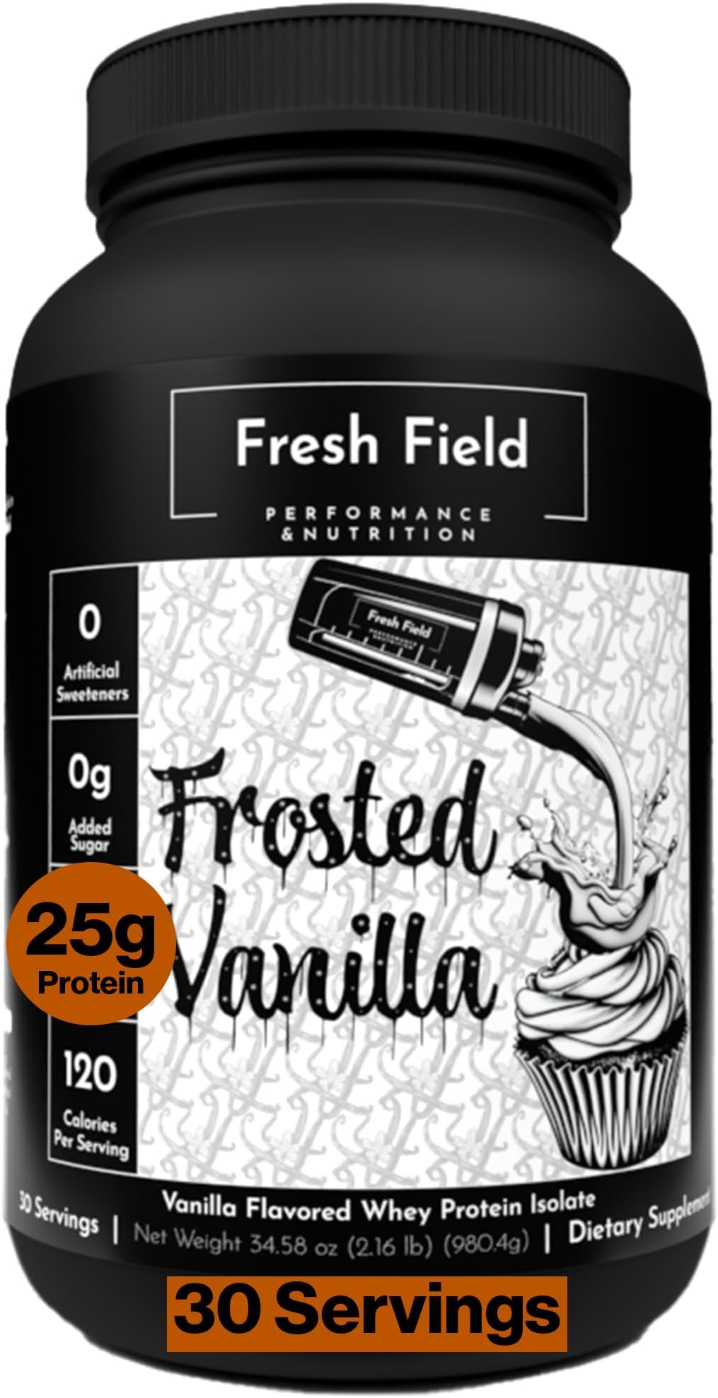 Amazon.com: Vanilla Protein Powder - All Natural Whey Protein Powder ...