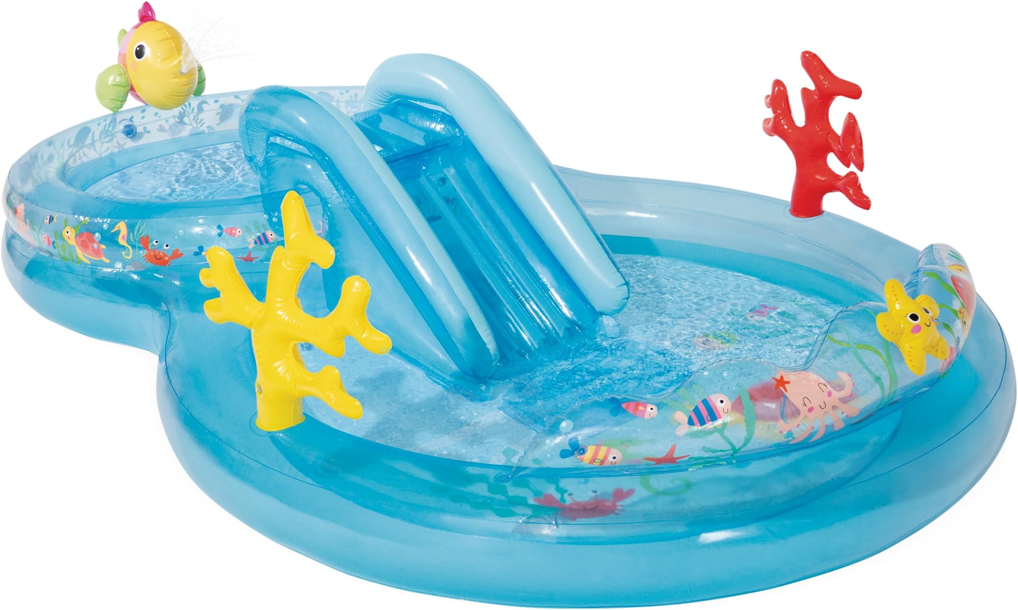 Buy INTEX Under The Sea Inflatable Kiddie Pool: Inflatable Kids Pool ...