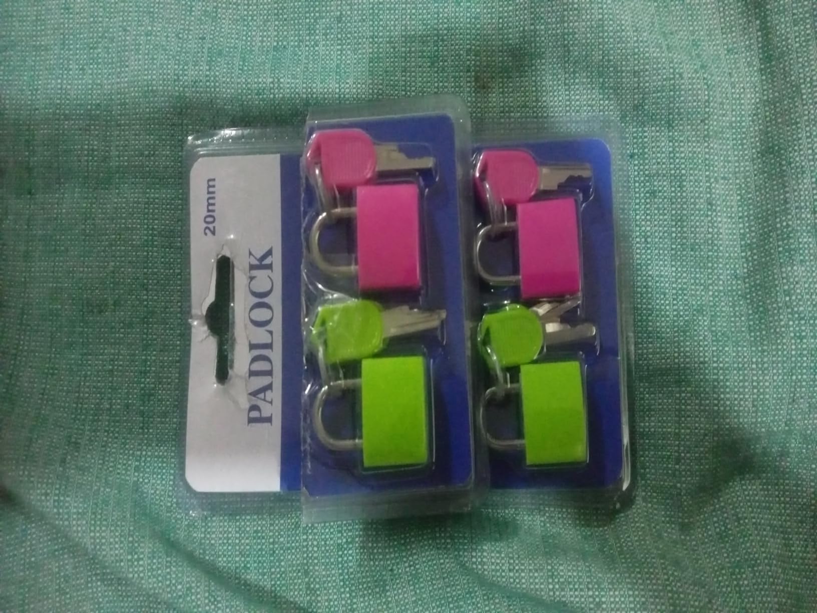 PUTHAK Padlock(6 Pack) Bulk Small Locks with Keys Home & School ...