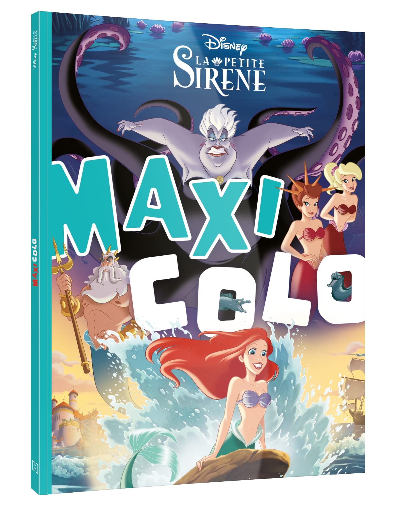 LA PETITE SIRÈNE - Maxi Colo - DISNEY PRINCESSES: Amazon.co.uk: Disney ...