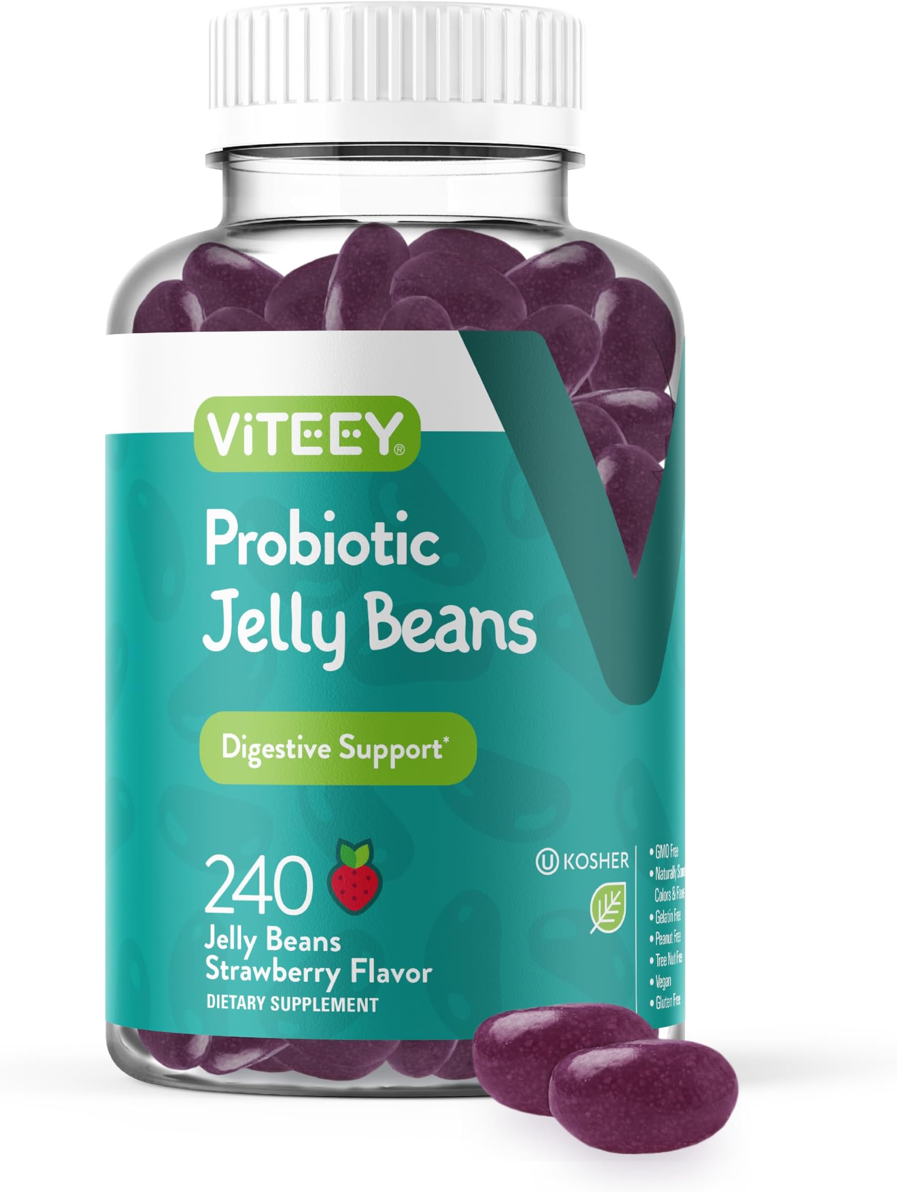 Amazon.com: RevitaWell Probiotic Gummies for Digestive Health and Gut ...