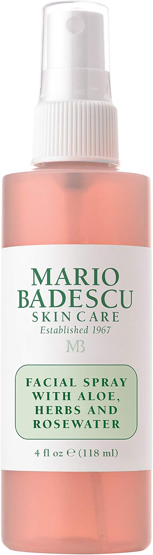 Mario Badescu Facial Spray With Aloe, Herbs And Rose Water, 118 Ml: Buy ...